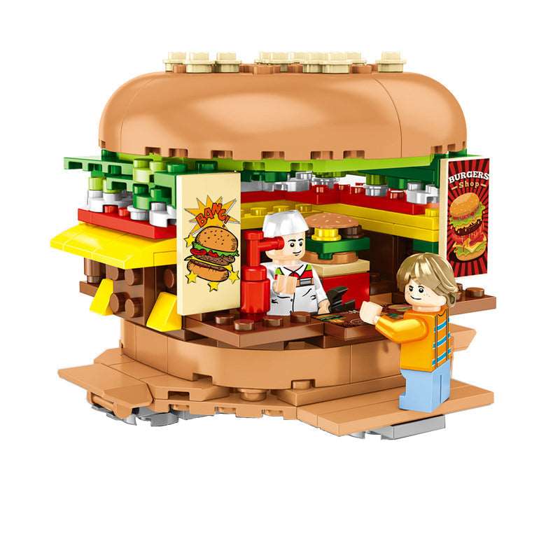 Fast Food Stands Building Blocks - Wakaii