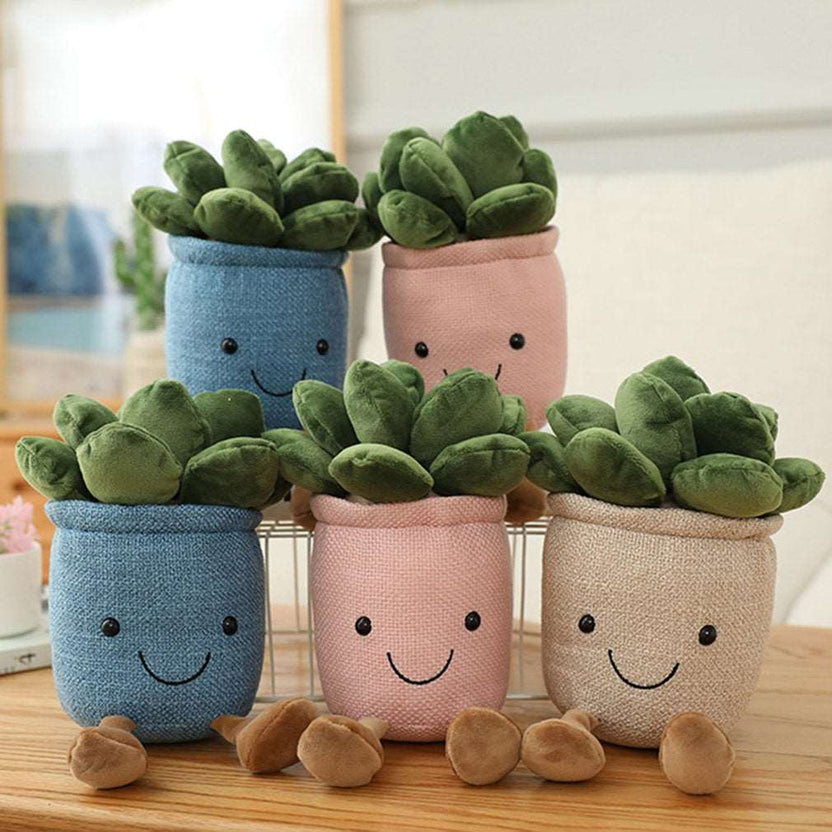 Kawaii Smiley Squad Plushies - Wakaii
